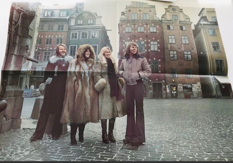 ABBA iconic Stockholm Poster Vintage | Köp på Tradera (709237181)