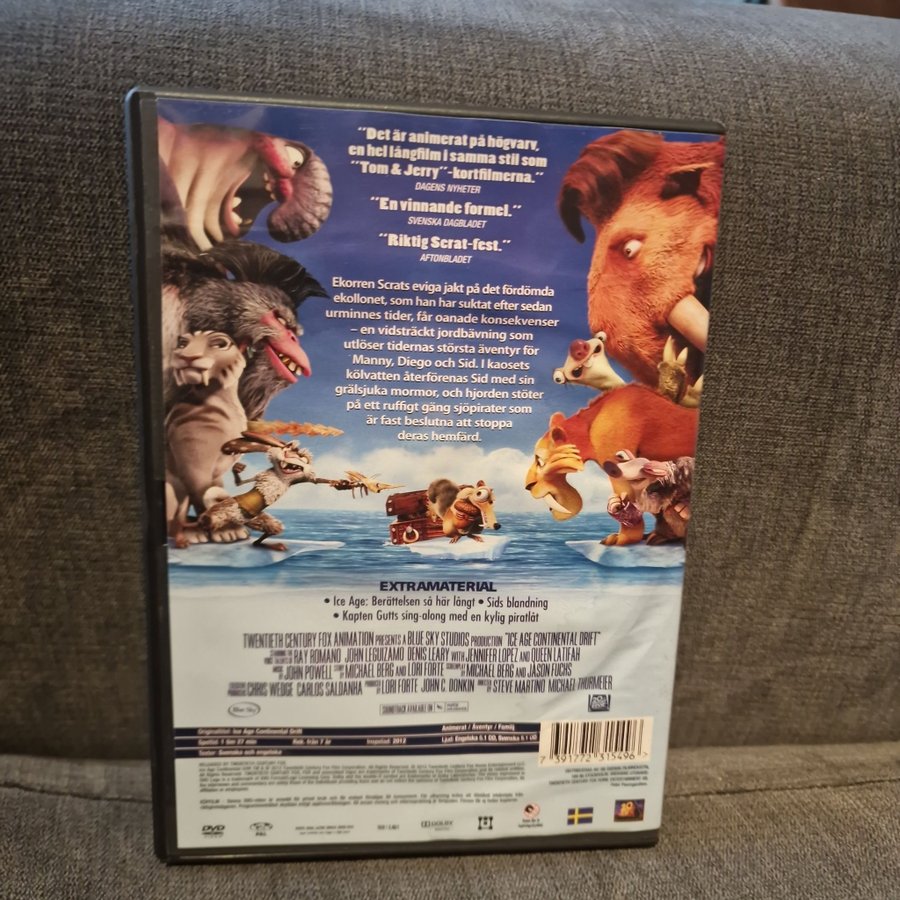 Ice Age 4: Jorden Skakar Loss DVD | Köp på Tradera (711926507)