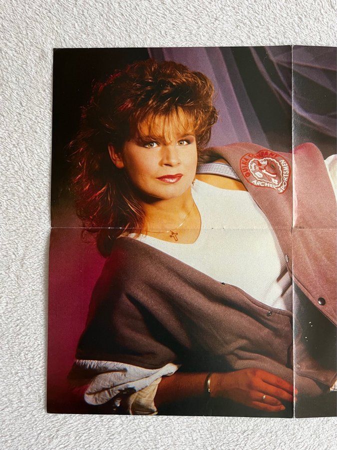 Carola Häggkvist 1986 poster affisch Tidningen .. | Köp på Tradera ...