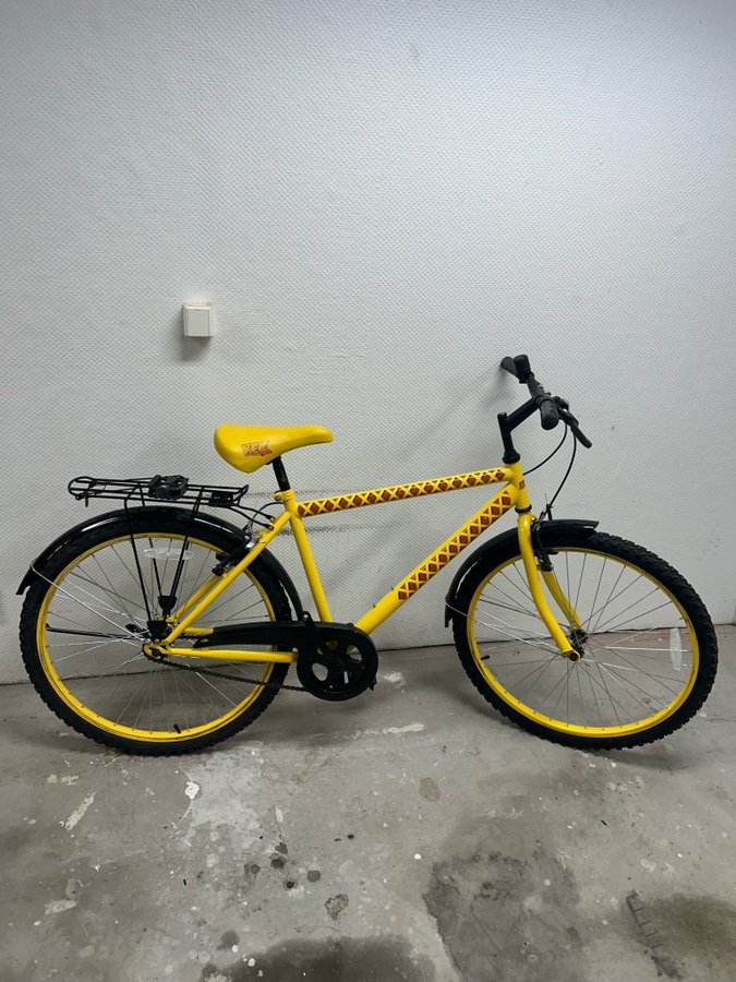Gul kexchoklad Cykel 26” | Köp på Tradera (734666854)