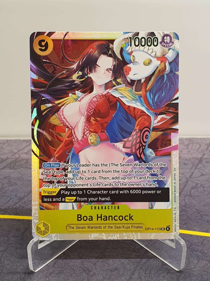 BOA HANCOCK - Holo Super Rare - The Azure Sea's.. | Köp på Tradera ...