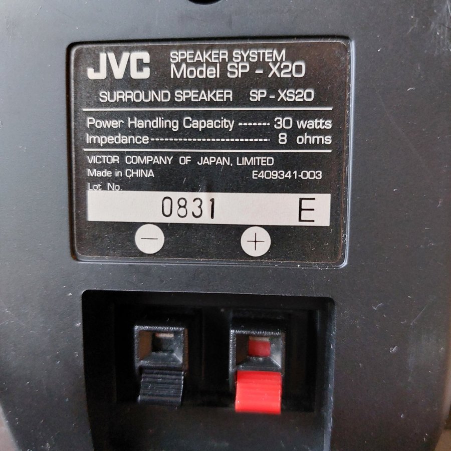 Se produkter som liknar JVC SP-X20 Högtalar system på Tradera (622493042) Se produkter som liknar JVC SP-X20 Högtalar system på Tradera (622493042)