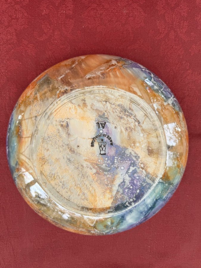 Antik Vintage Gammal skål med LUSTRE glasyr frå.. | Köp på Tradera ...