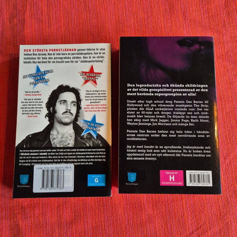 Ron Jeremy: Hårdaste mannen i showbiz & Jag är .. | Köp på Tradera ...