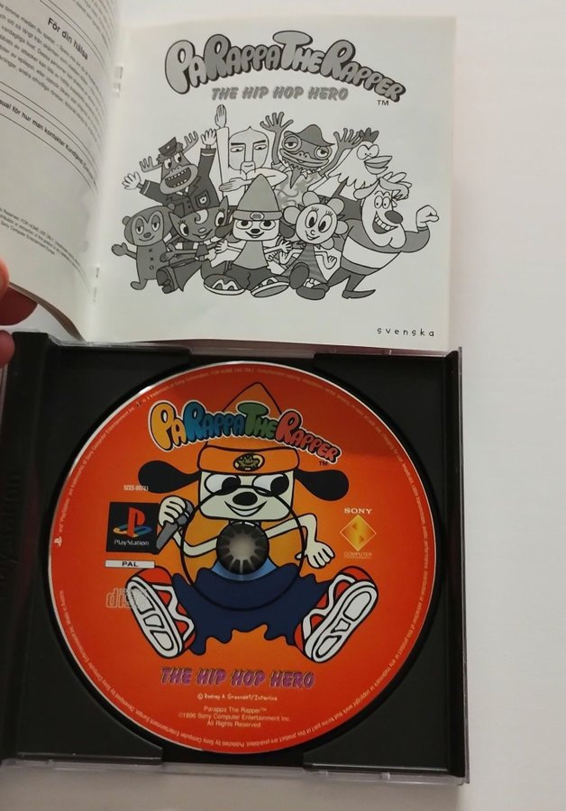 PaRappa The Rapper (PS1) | Köp på Tradera (706345774)