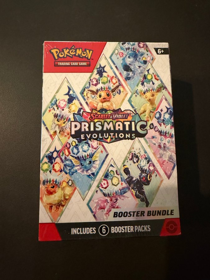 Pokémon Prismatic Evolutions Booster Bundle 6-p.. | Köp på Tradera ...