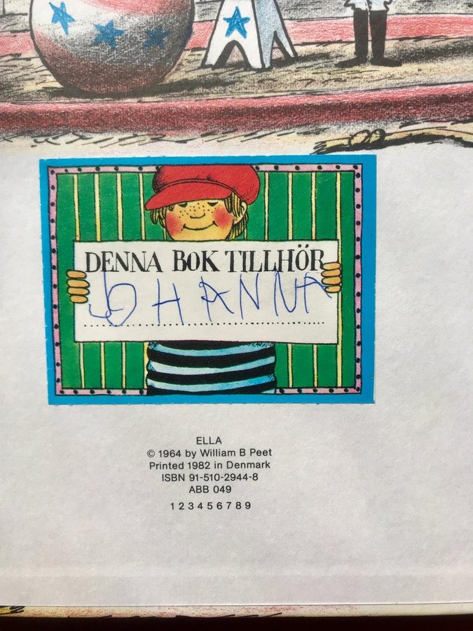 CIRKUSELEFANTEN ELLA RYMMER .. | Köp från Haldins_Hylla på Tradera ...