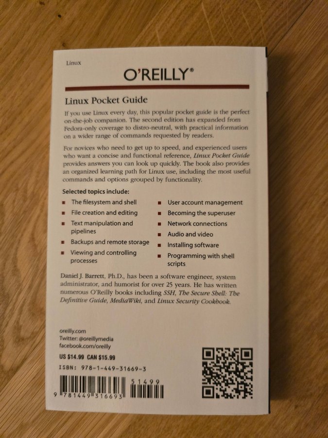 Linux Pocket Guide - Daniel J. Barrett - 2nd Ed.. | Köp på Tradera (709674765)