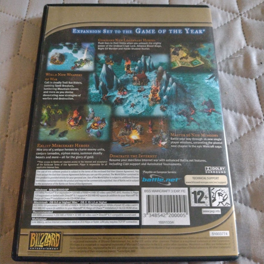 Warcraft III: The Frozen Throne - BestSeller Se.. | Köp på Tradera ...