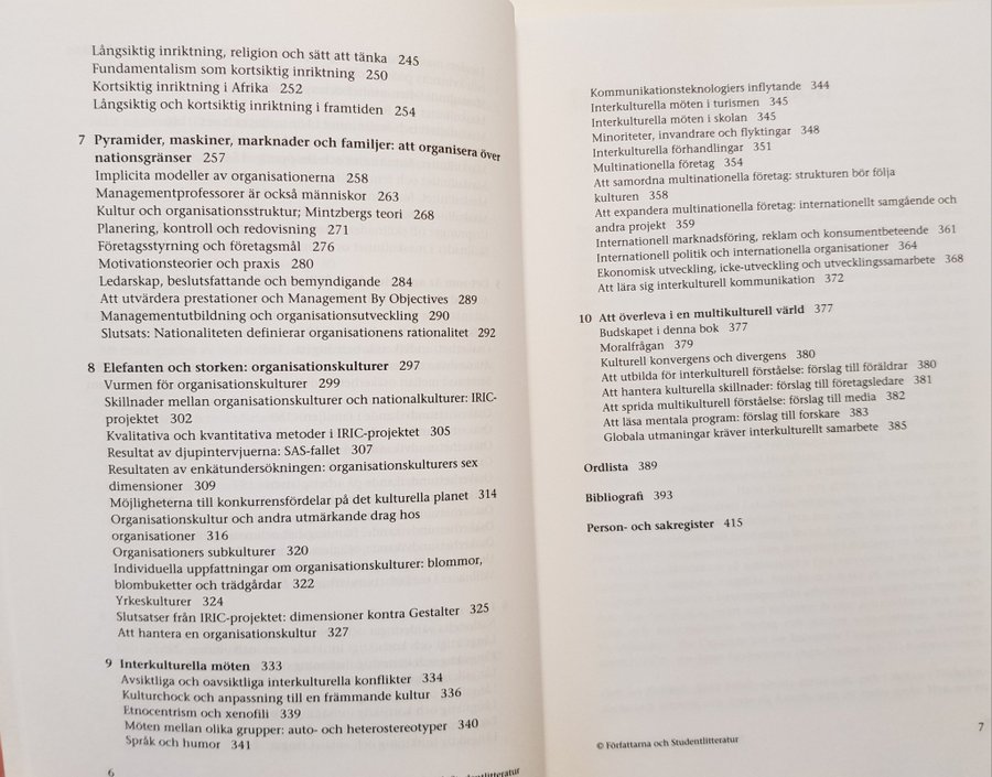 Oläst bok: Organisationer och kulturer, Geert H.. | Köp på Tradera ...