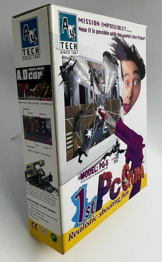 PC Gun Realistic Shooting Fun Big Box PC Light .. | Köp på Tradera ...