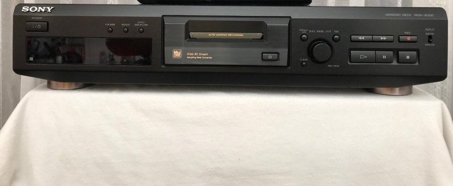 Sony Minidisc Deck MDS-JE330 | Köp på Tradera (734461164)