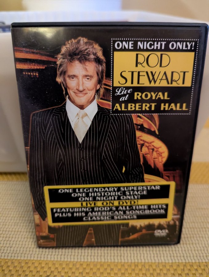 Rod Stewart – One Night Only! Rod Stewart Live .. | Köp på Tradera ...