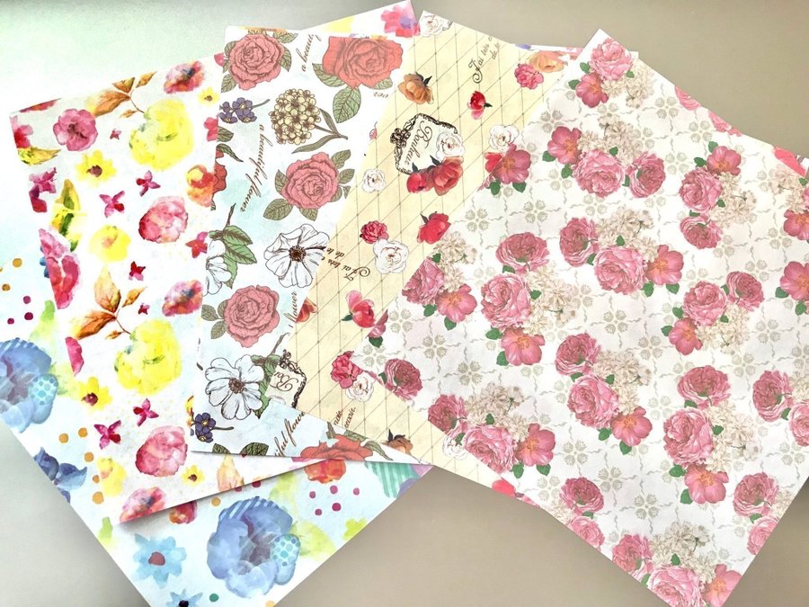 Chiyogami paper - a pack of 60 double sided Jap.. | Köp på Tradera ...