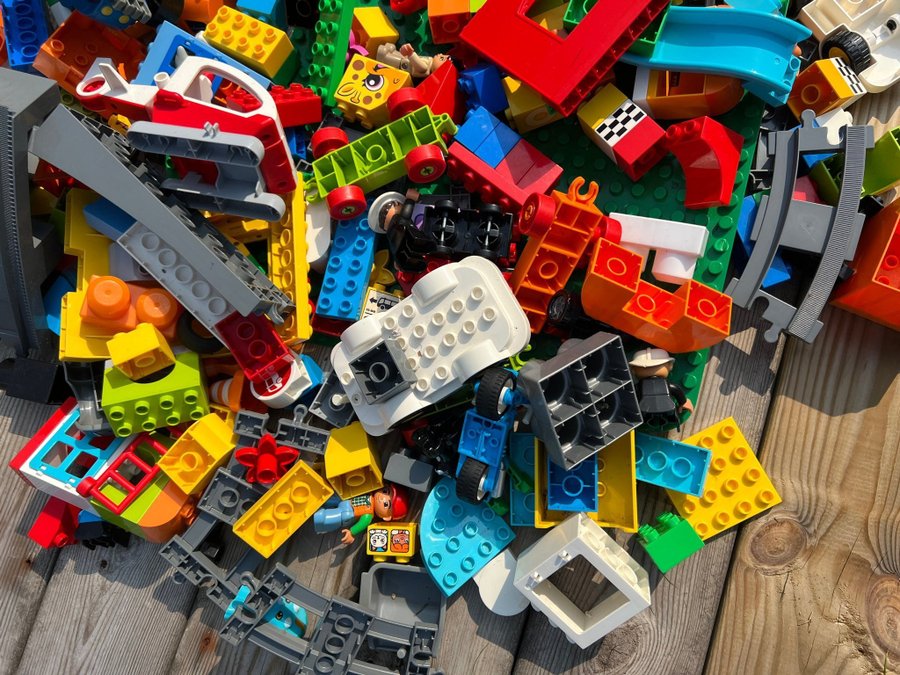 Lego DUPLO - Stor Blandning. Totalt 6 KG | Köp på Tradera (704325645)