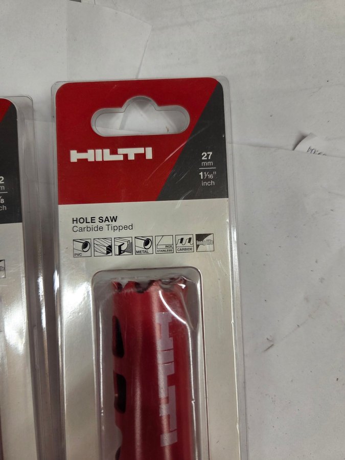 Hilti Hålsåg Karbidtippad 22 mm och 27 mm | Köp på Tradera (733303364)