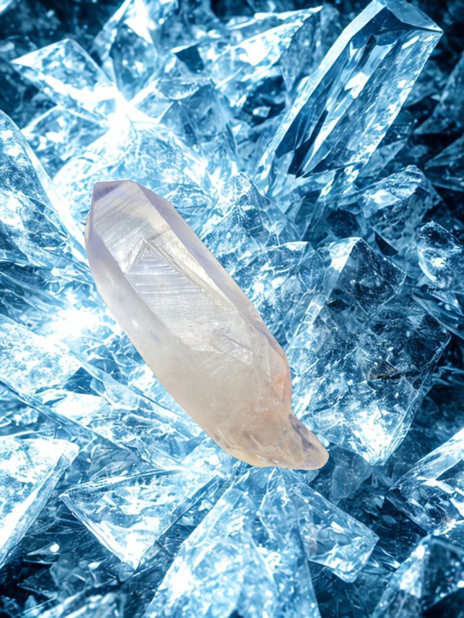 Rå Sten - Bergskristall ca 35 mm – ljus, fokus .. | Köp på Tradera ...