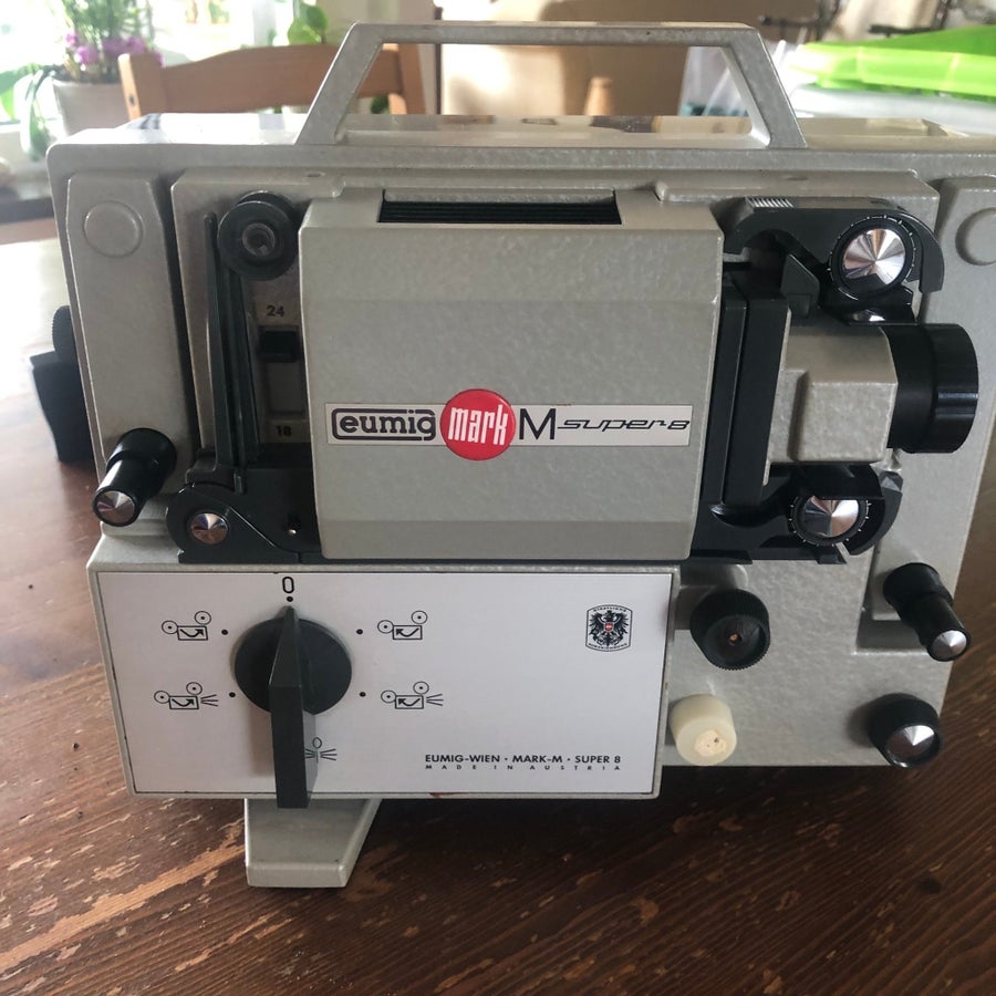 Euimg Mark M Super 8 Projektor Österrike Vintage | Köp på Tradera ...