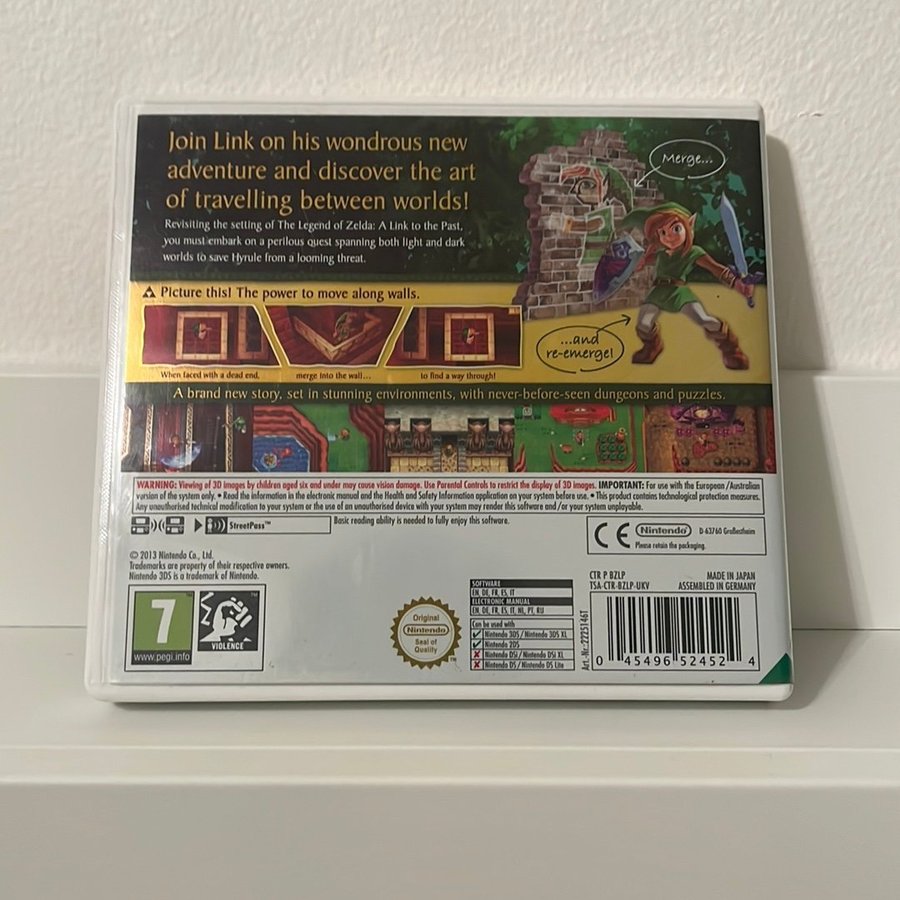 The Legend of Zelda: A Link Between Worlds - Ni.. | Köp på Tradera ...