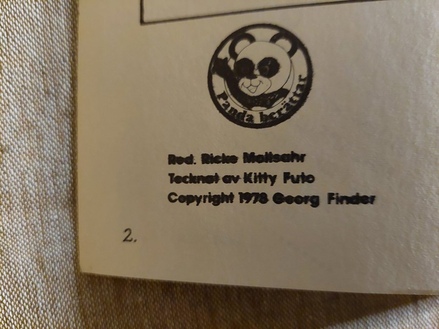10st Pysseltidningar - Panda / Pelle / Hacke / .. | Köp på Tradera ...