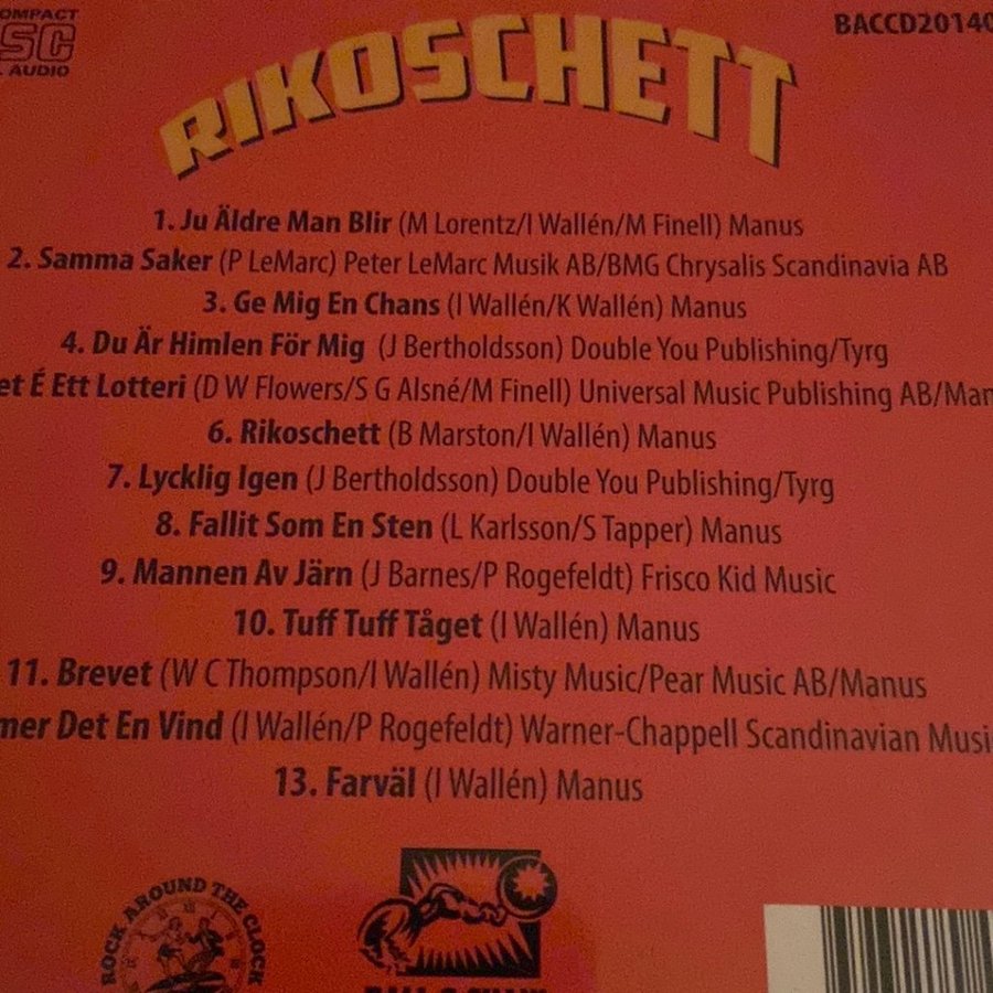 Se produkter som liknar Micke Finell/ Ingmar Wallen CD på Tradera ... Se produkter som liknar Micke Finell/ Ingmar Wallen CD på Tradera ...