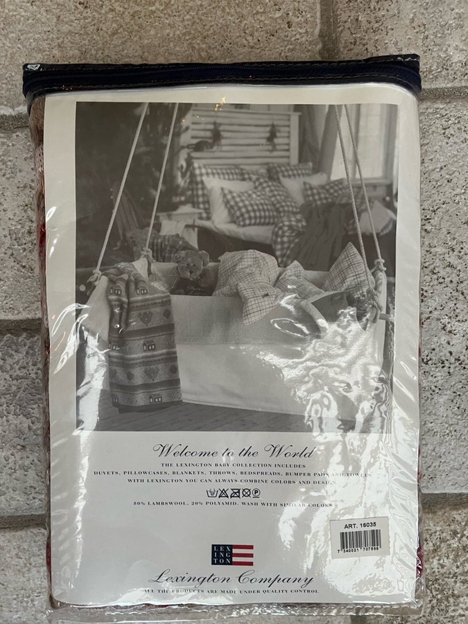 Lexington baby filt NY | Köp på Tradera (710933495)