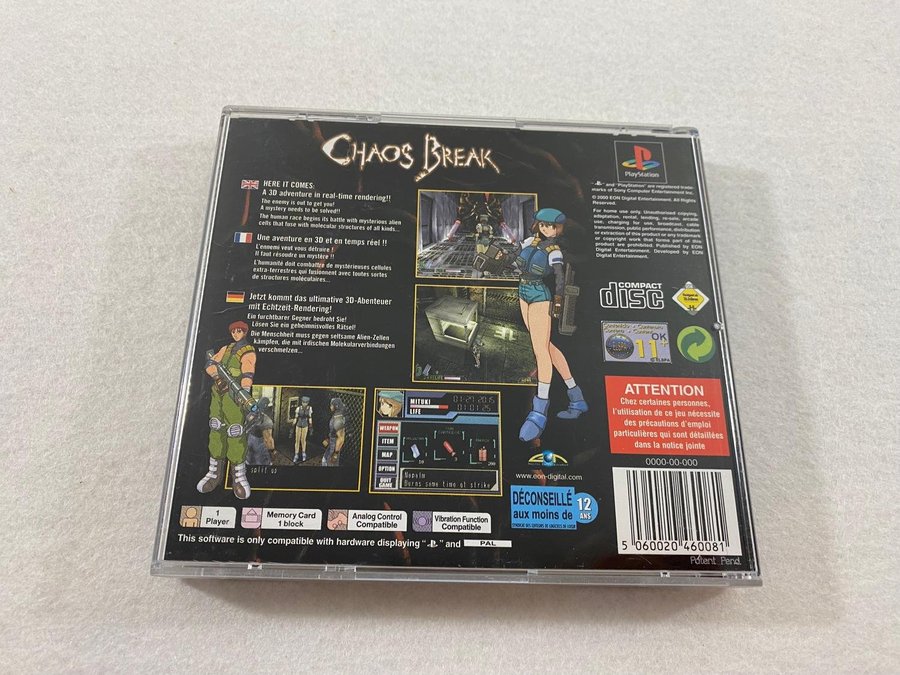 Se produkter som liknar PS1 Chaos Break Playstation 1 på Tradera ...