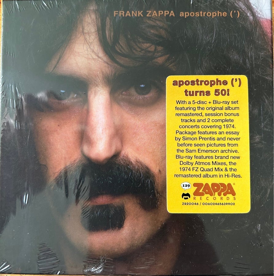 Frank Zappa - Apostrophe(') 5CD+Blu-ray Box - N.. | Köp på Tradera ...