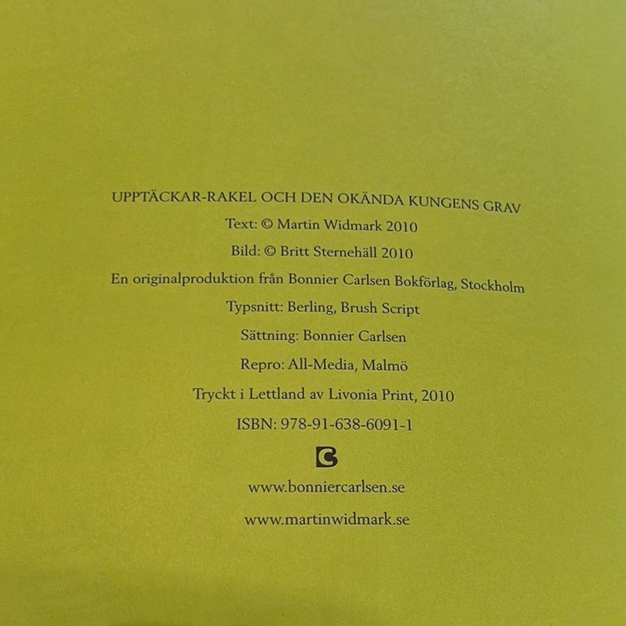 Upptäckar-Rakel och den okända kungens grav av .. | Köp på Tradera ...