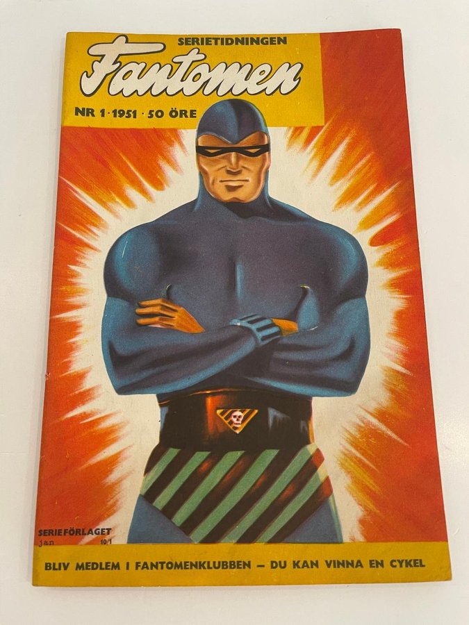 * Fantomen Nr 1 - 1951 * | Köp på Tradera (539553523)