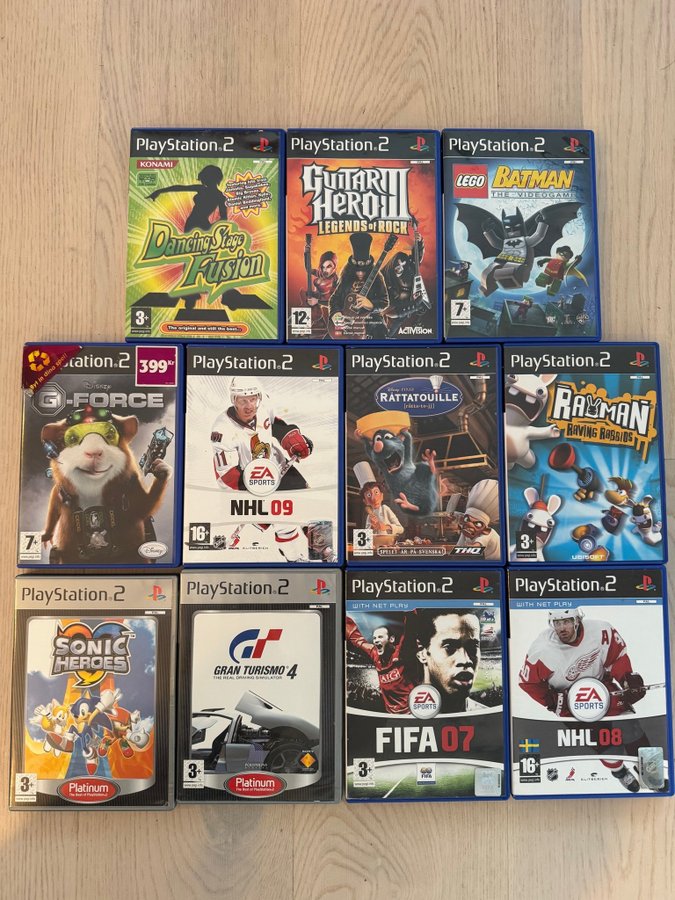 Playstation 2 Spel PS2 SAMLING | Köp på Tradera (711907611)