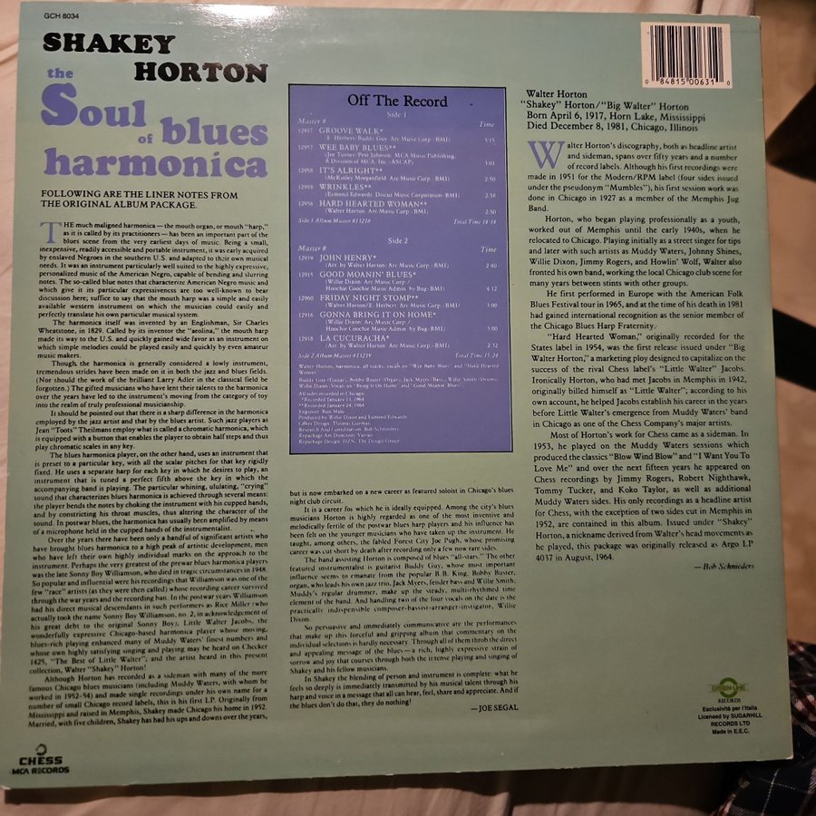 Se produkter som liknar Shakey Horton - The Soul of B.. på Tradera ...