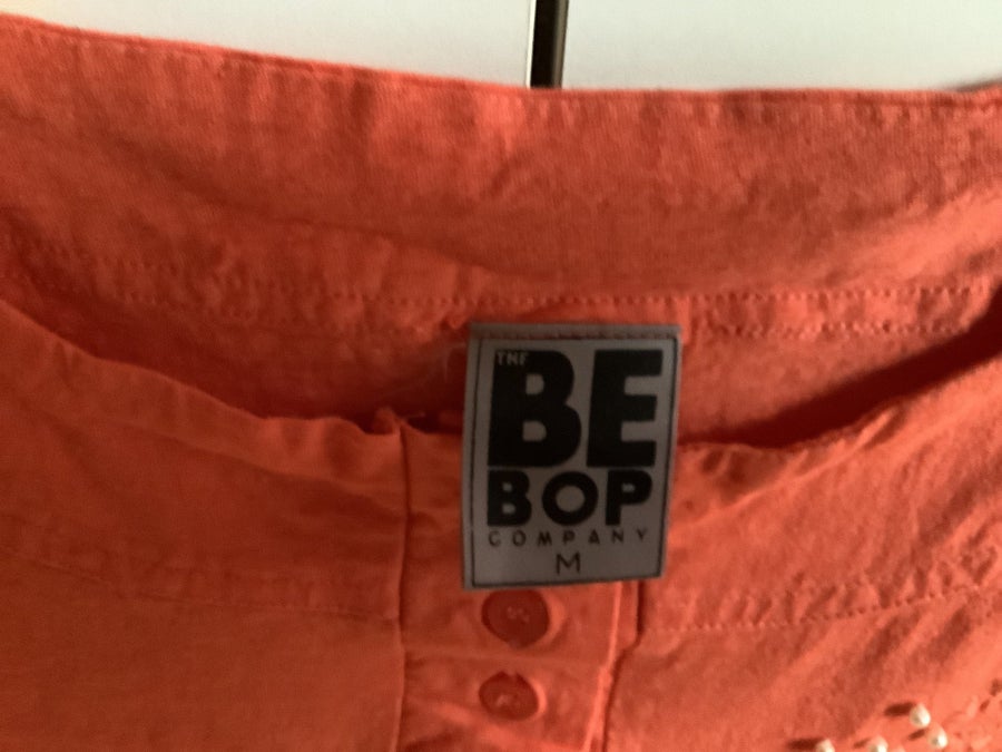 BE BOP super fin, orange topp/blus med pärlor V.. | Köp på Tradera ...