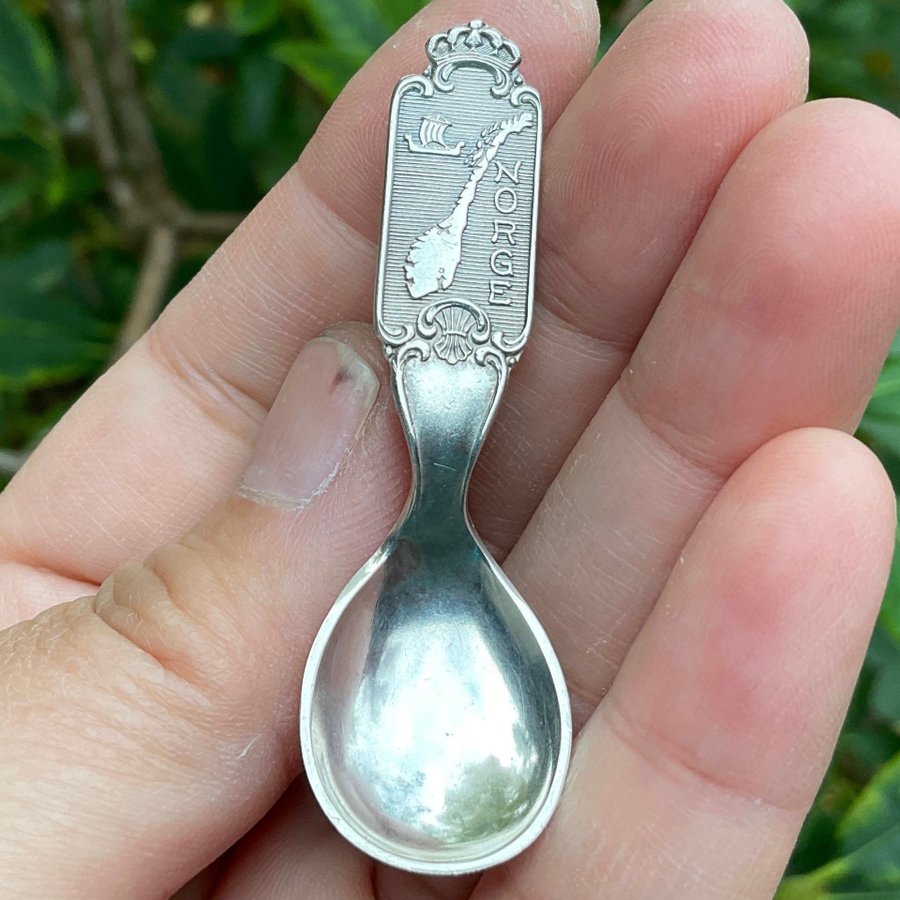 Vintage Norsk Norge 830 Silver Brosch ”Sked” St.. | Köp på Tradera ...