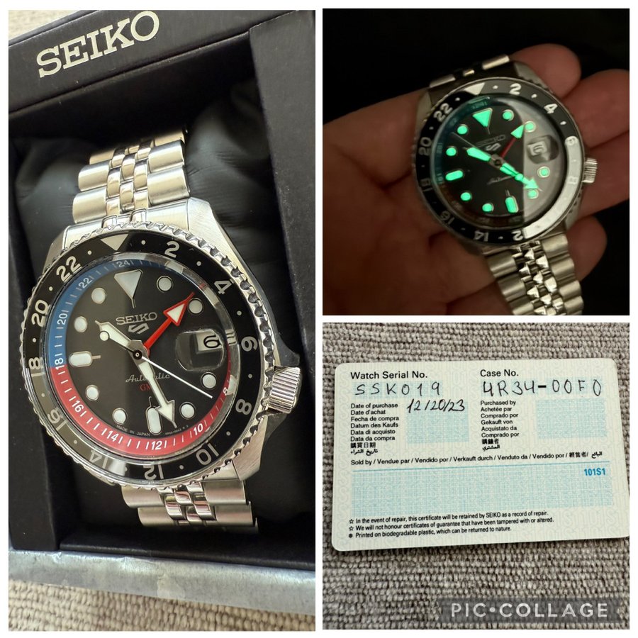 Se produkter som liknar SEIKO 5 SPORTS GMT SSK019 *MA.. på Tradera ...