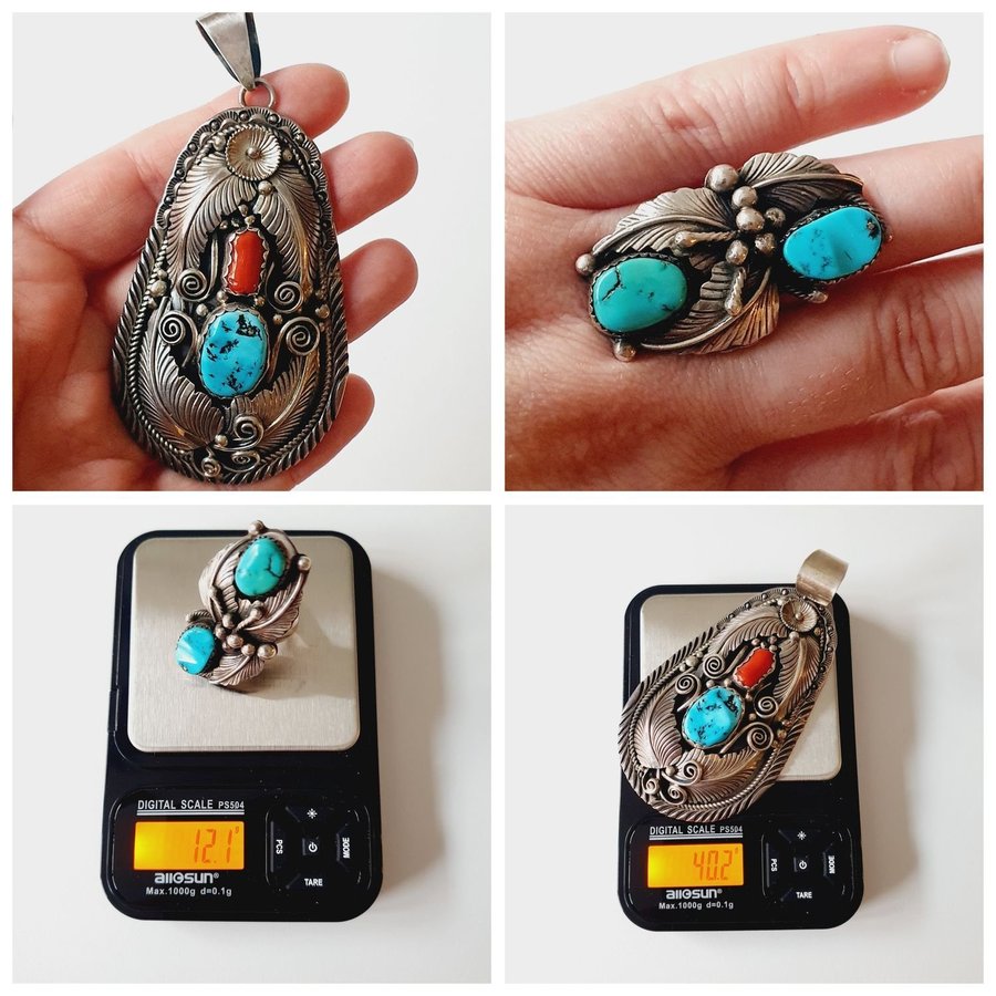 Roy Begay - Navajo - USA - Stor.. | Köp från EmsVintage på Tradera ...