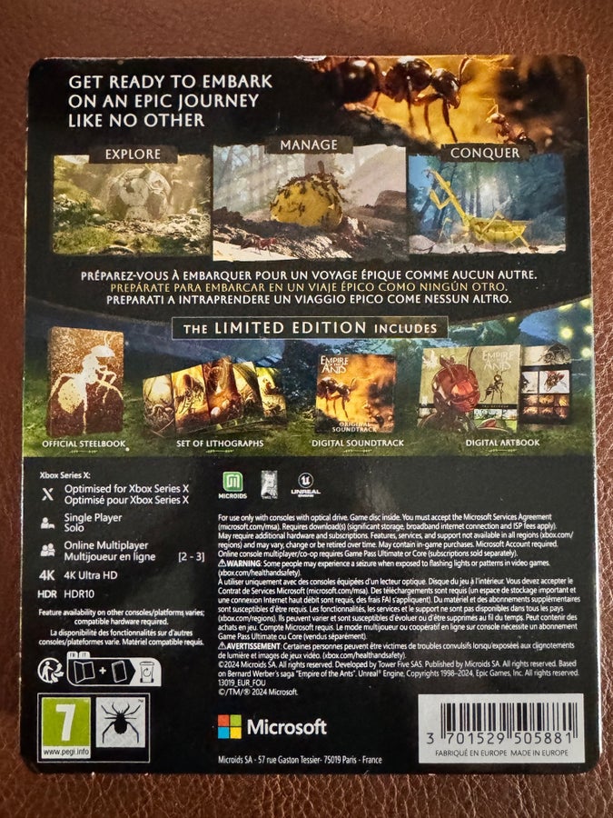 Empire of the Ants - Limited Edition (Xbox Seri.. | Köp på Tradera ...