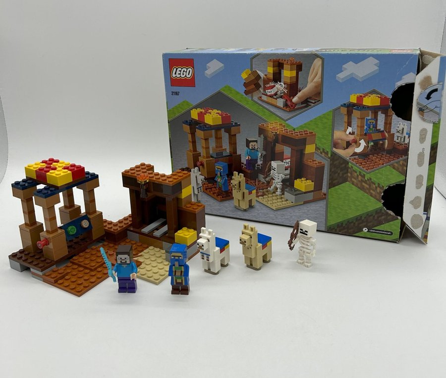 Se produkter som liknar LEGO Minecraft 21167 Handelsp.. på Tradera ...