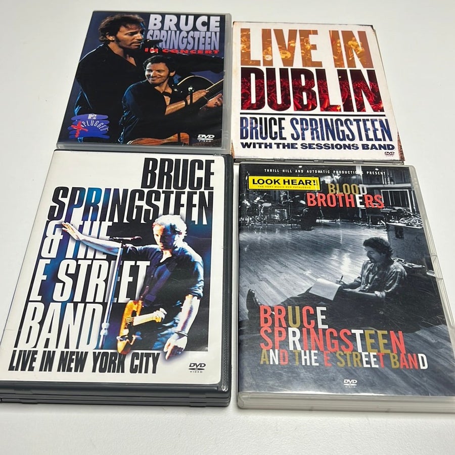 DVD: Bruce Springsteen x 4 // totalt 5 discar | Köp på Tradera (706683770)