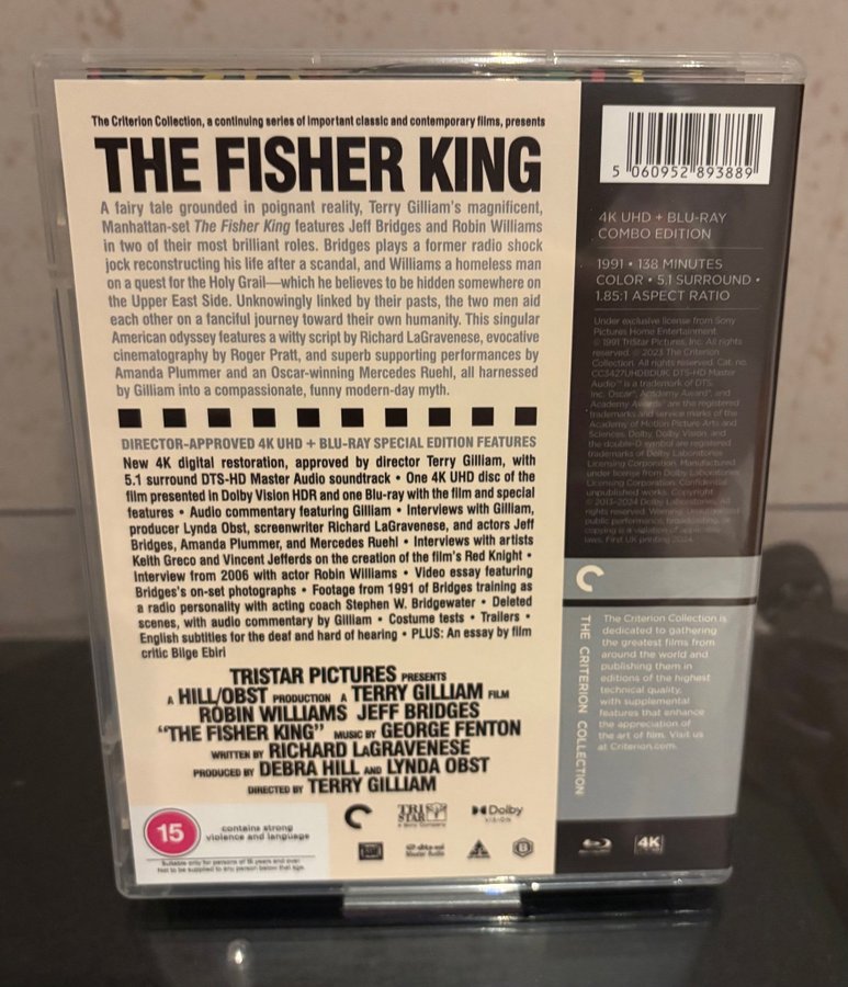 Se produkter som liknar The Fisher King - Criterion C.. på Tradera ...
