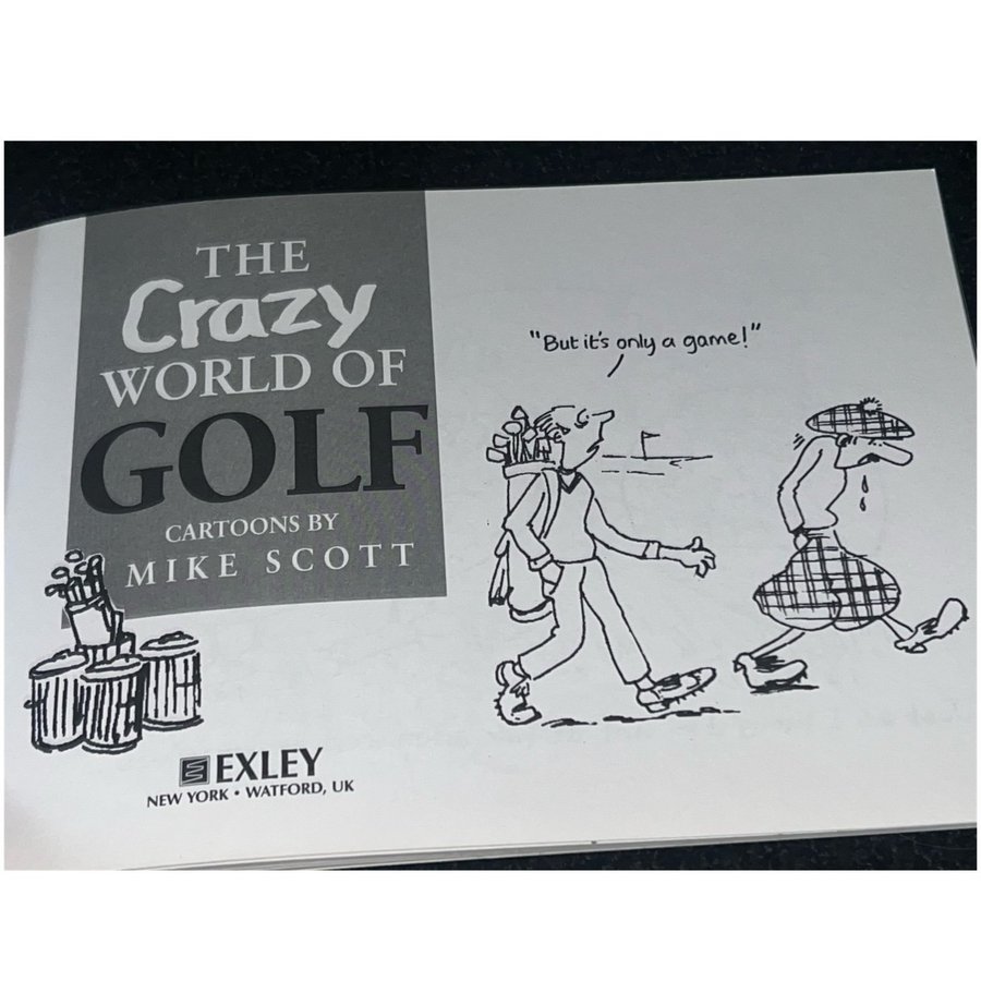 The Crazy World of Golf - Mike Scott - 1985 | Köp på Tradera (714395333)