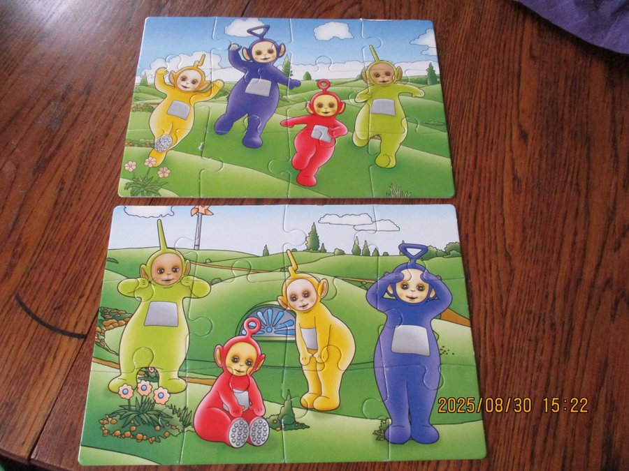 2 st Teletubbies Pussel och Bok Laa-Laas boll | Köp på Tradera (695344066)