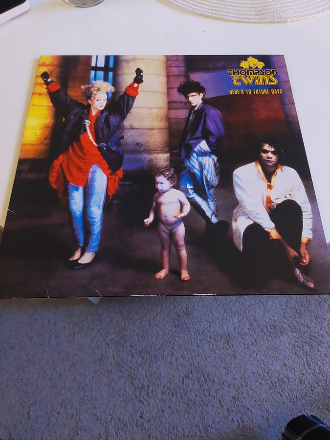Thompson Twins - Here's To Future Days - LP | Köp på Tradera (709313823)