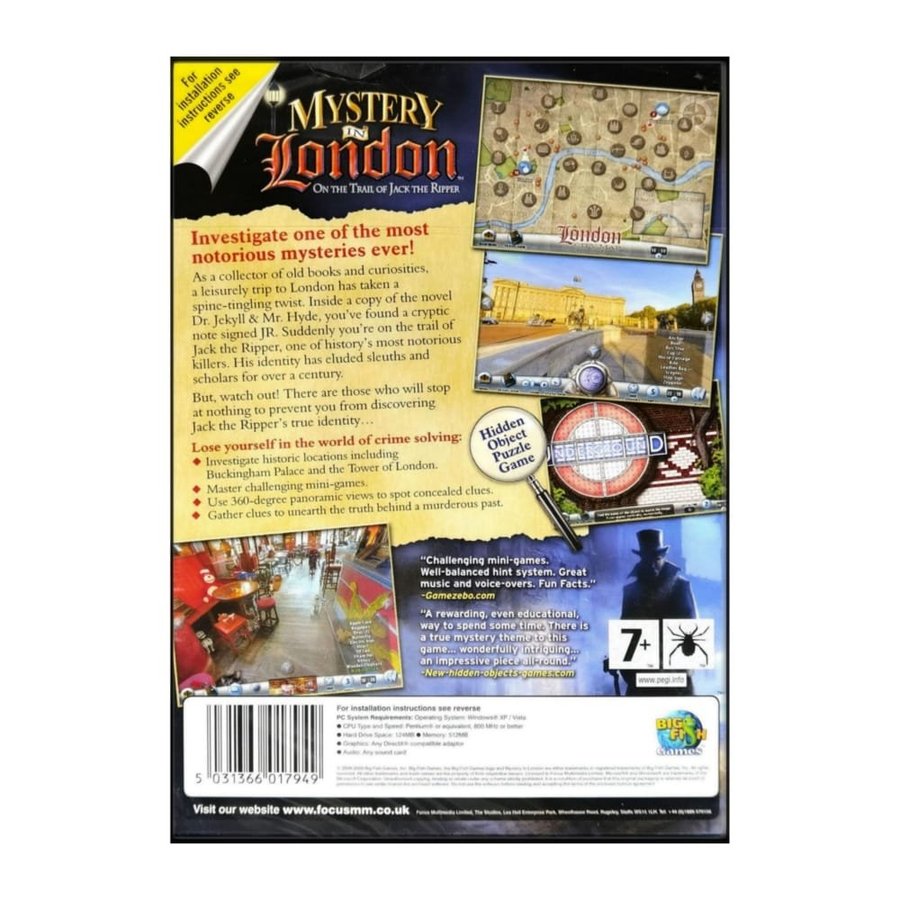 Mystery In London: On The Trail Of Jack The Rip.. | Köp på Tradera ...