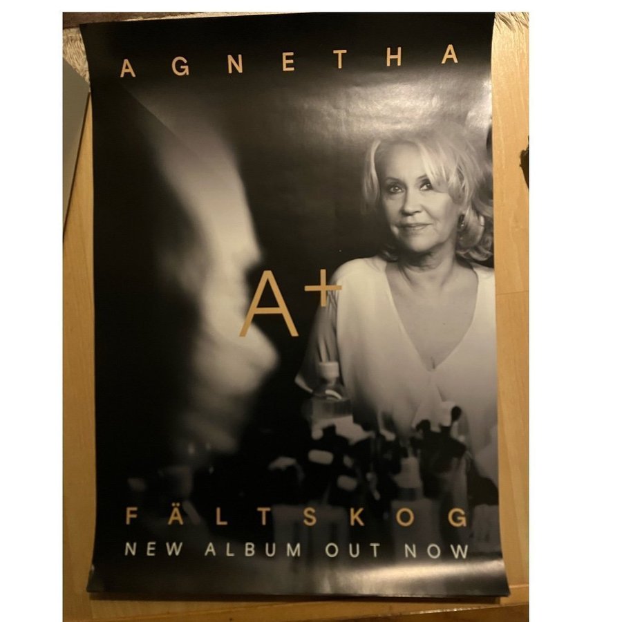 AGNETHA FÄLTSKOG - A+ - PROMO POSTER - 50 X 70 .. | Köp på Tradera ...
