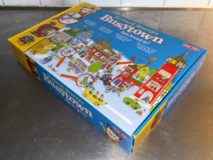 Richard Scarry's Busytown / Sysselstaden brädsp.. | Köp på Tradera ...