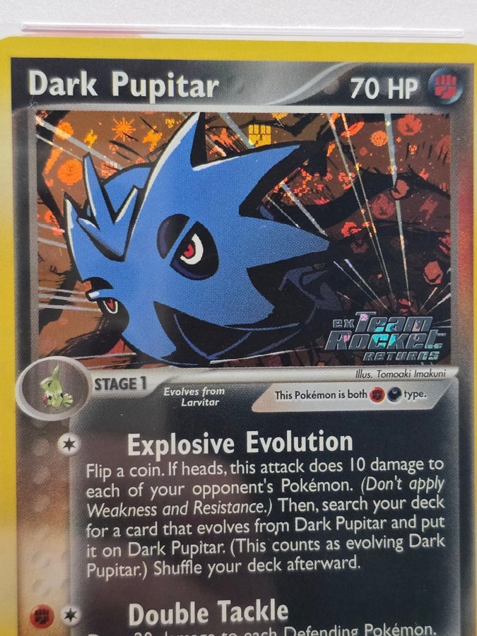 Dark Pupitar 40/109 Team Rocket Returns psa 10 .. | Köp på Tradera ...