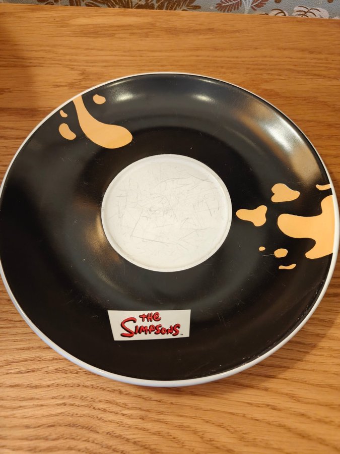 Retro The Simpsons Duff Beer Jumbo Cup & Saucer | Köp på Tradera ...