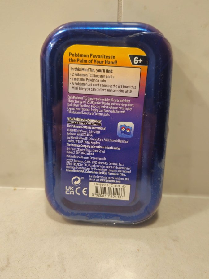 Oöppnad Pokémon Mini Tin - Charizard | Köp på Tradera (713541236)