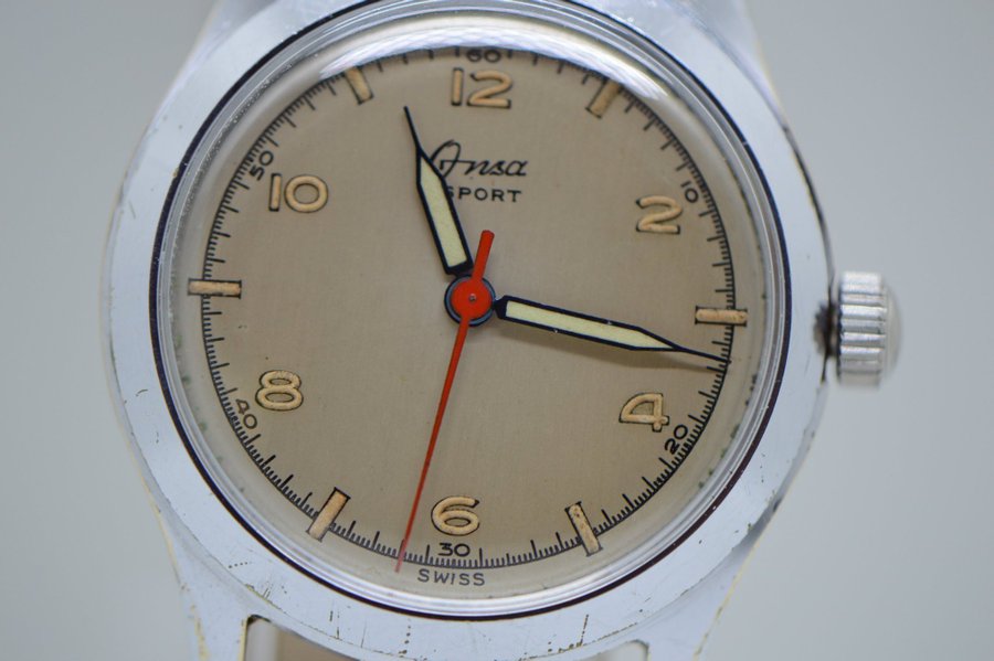 Vintage ONSA SPORT mekaniska klocka. 32mm | Köp på Tradera (697803858)